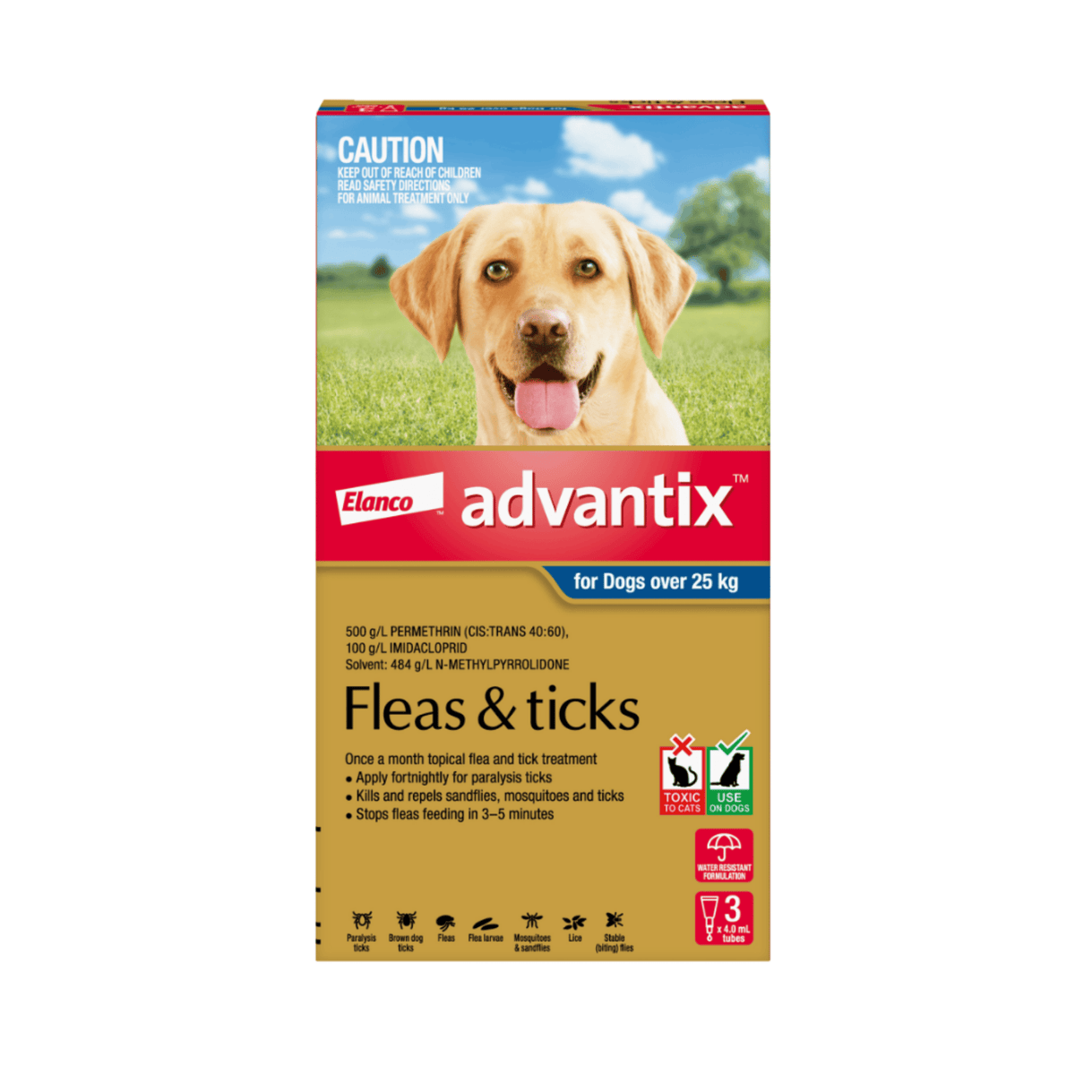 Advantix Blue Extra Large Dog (>25kg) – Vets Love Pets