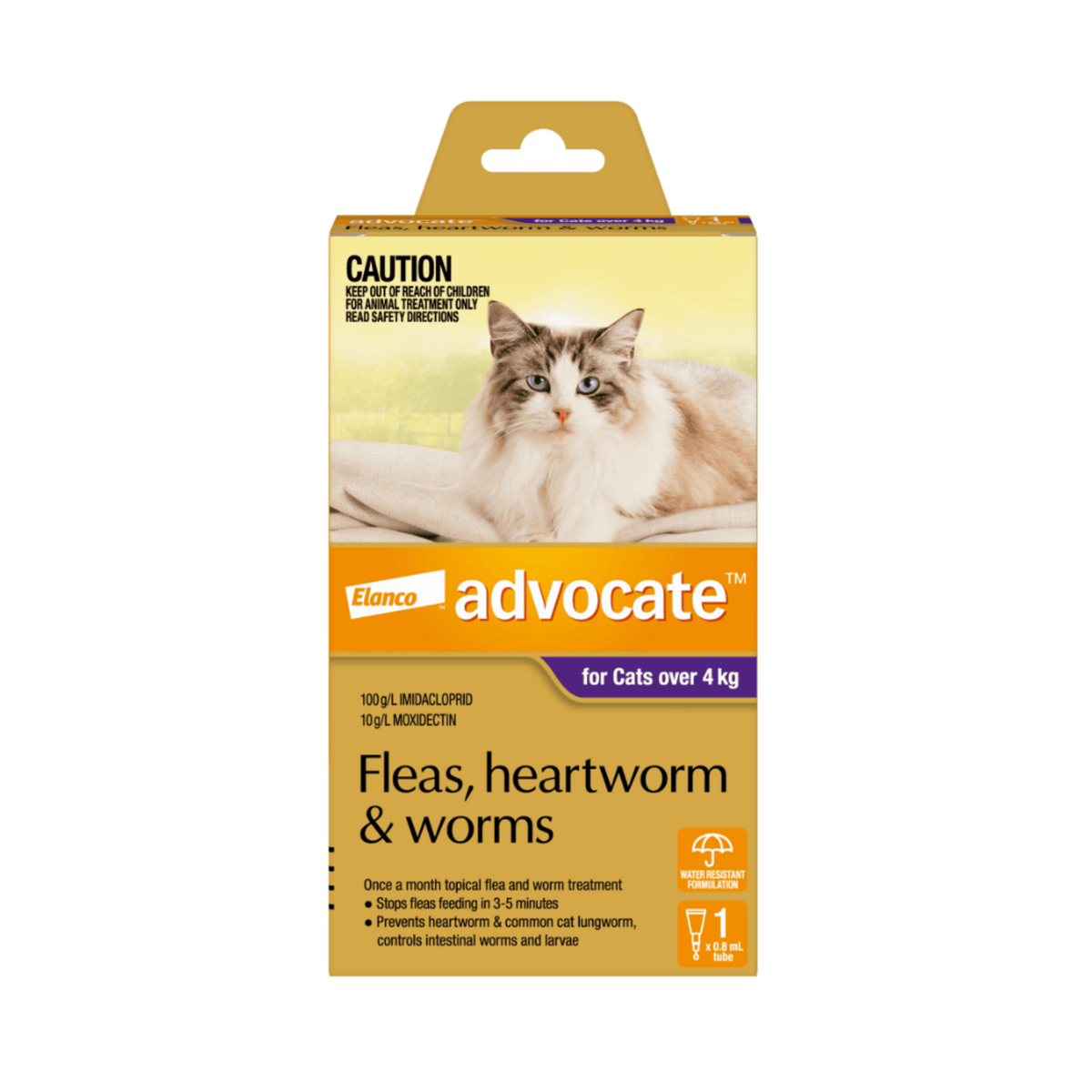 Advocate Purple for Large Cats over 4kg – Vets Love Pets