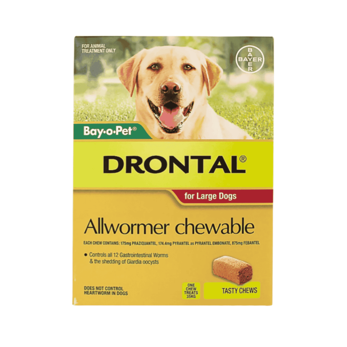 Drontal Allwormer Chewables for Large Dogs – Vets Love Pets