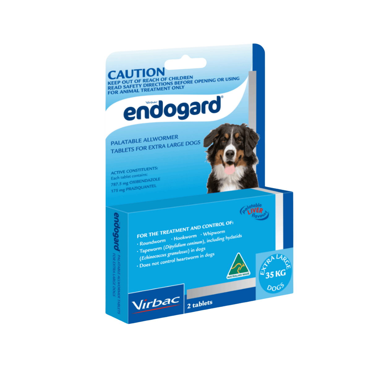 Endogard Allwormer for Extra Large Dogs (35kg) – Vets Love Pets