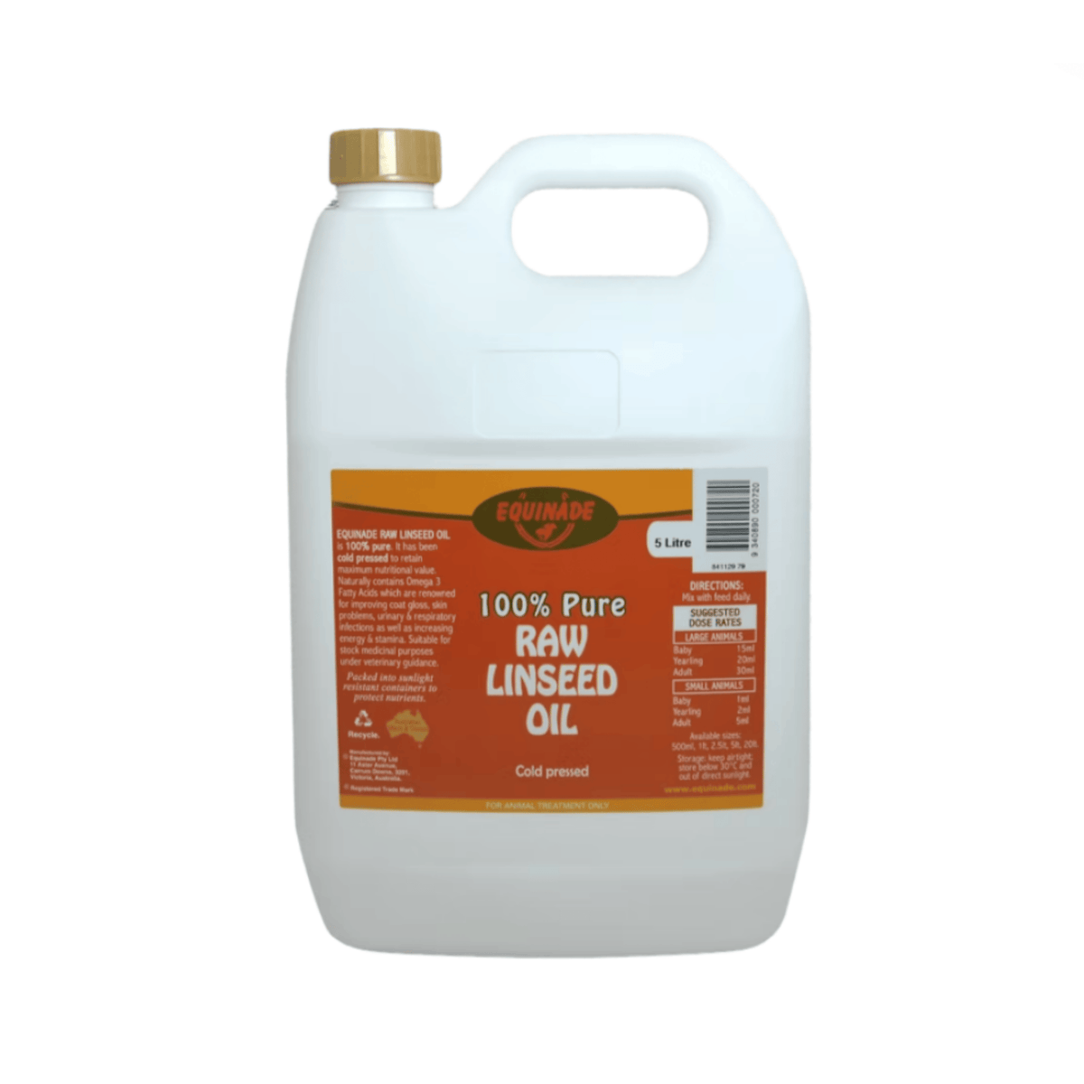 Equinade Pure Raw Linseed Oil – Vets Love Pets