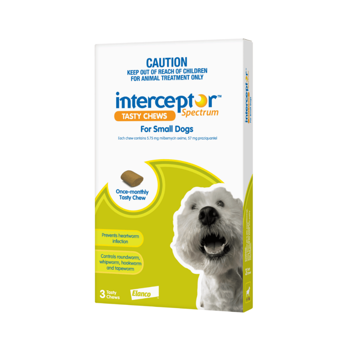 Interceptor Spectrum Dog (4-11kg) Green – Vets Love Pets