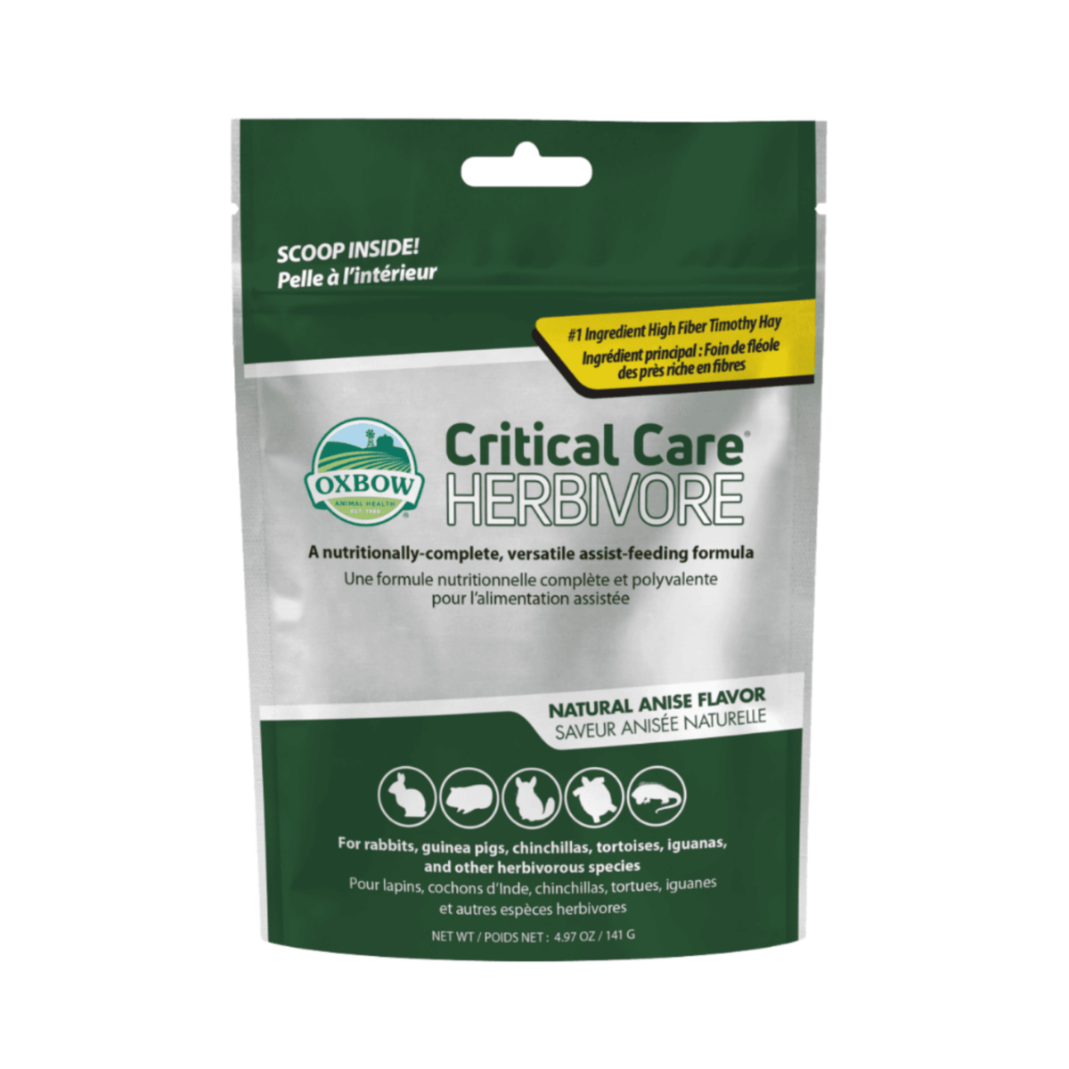 Oxbow Original Critical Care Food for Herbivore – Vets Love Pets
