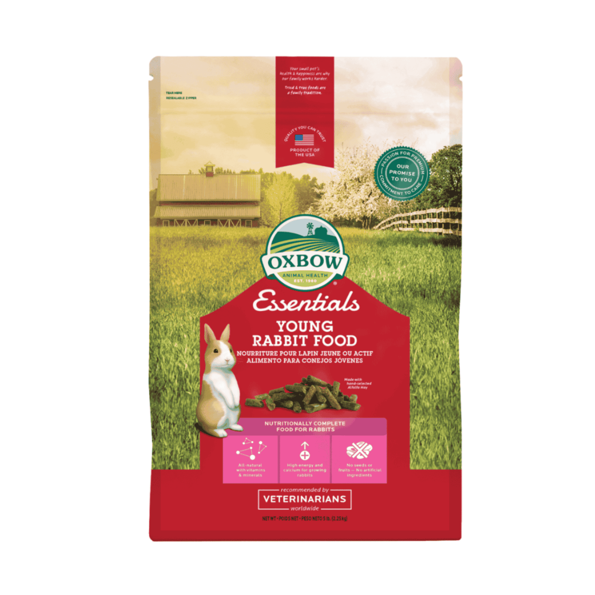 Oxbow Essentials - Young Rabbit – Vets Love Pets