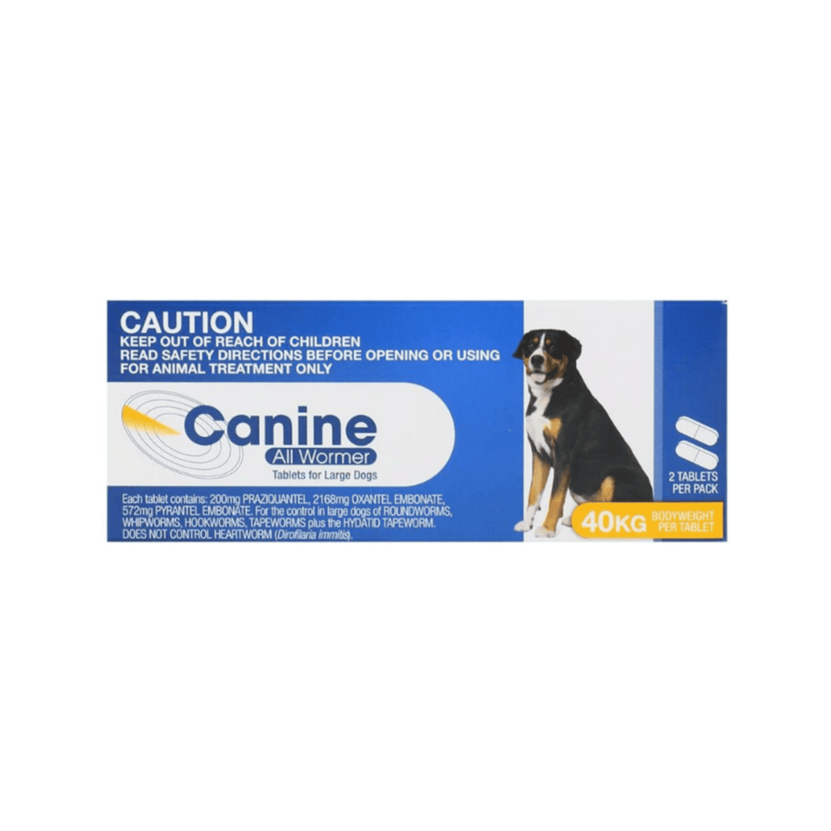 Value Plus Canine All Wormer Tablets for Dogs 40kg – Vets Love Pets